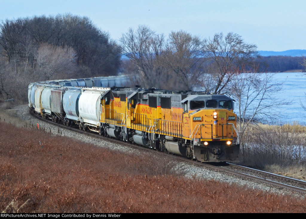 UP 2358, CP's River Sub.